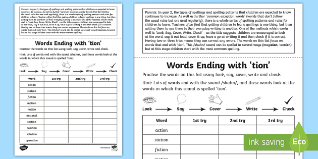 Spelling Words Ending In -tion And -ture Word Search, 53% OFF
