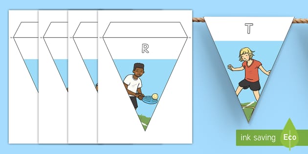 Sports Day Display Bunting (teacher made)