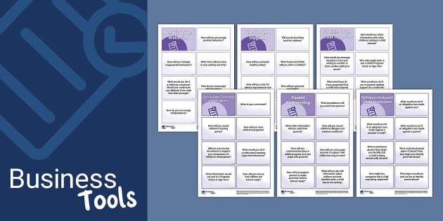 Ofsted Questions Prompt Cards Pack for Childminders - Twinkl