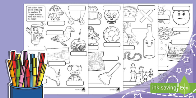 Phonics Colouring Pack (teacher made) - Twinkl