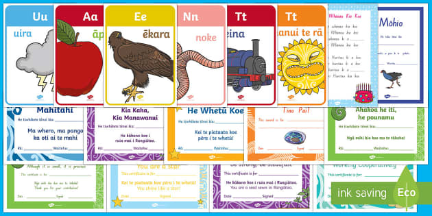 👉 M?ori Alphabet Display Pack (teacher made)