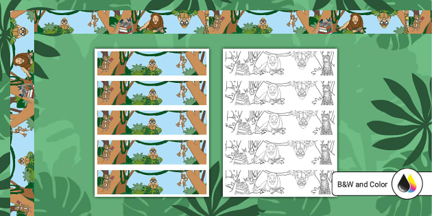 Wild About Reading Bulletin Board Borders