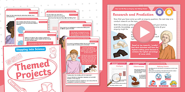 Step into Science: Y6: Summer: Block 4: Themed Projects: Steps 1 to 6