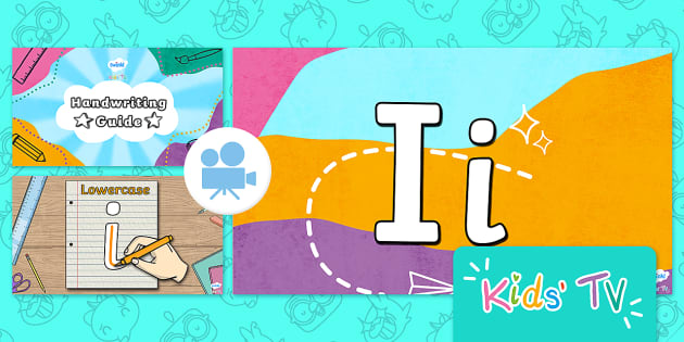 How to Write the Letter I | Handwriting Guide for Kids