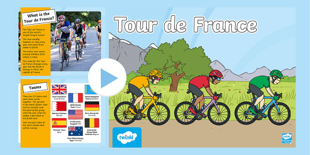 KS1 Tour de France Informative PowerPoint PowerPoint