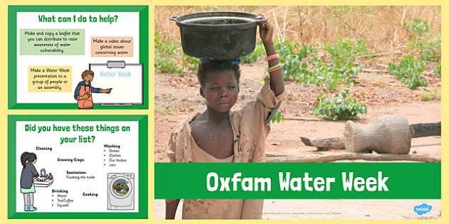 Oxfam Water Week PowerPoint - oxfam, water, week, powerpoint