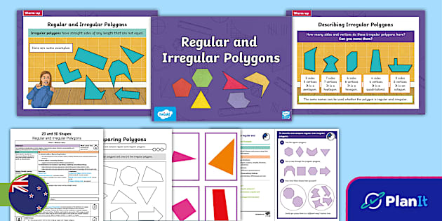 Phase 2 Space: 2D and 3D Shapes (Polygons) Lesson 1 - Twinkl