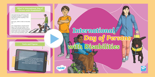 International Day of Persons with Disabilities Assembly PowerPoint