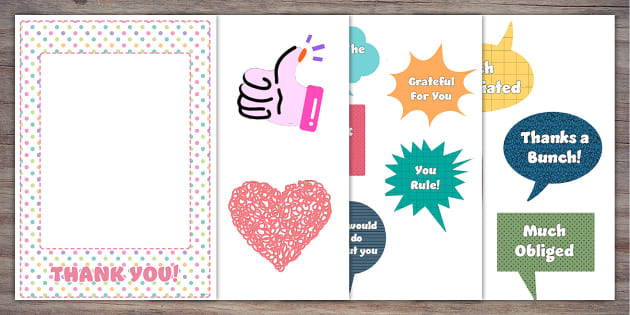 Thank You Photobooth Frame and Props | Twinkl Party - Twinkl