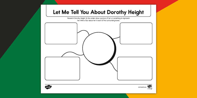 Let Me Tell You About Dorothy Height for K-2nd Grade