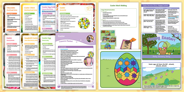 Easter Sensory Activities Pack | Sensory Play | Twinkl