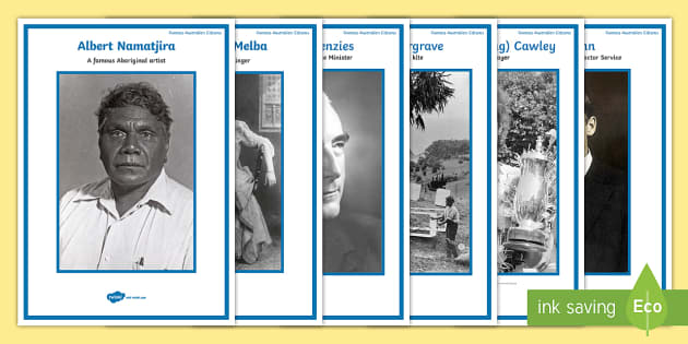 Famous Australian Citizens Photo A4 Display Posters - Twinkl