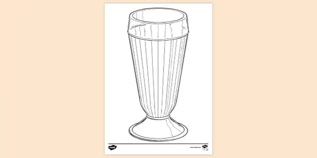 Milkshake Glass Clipart