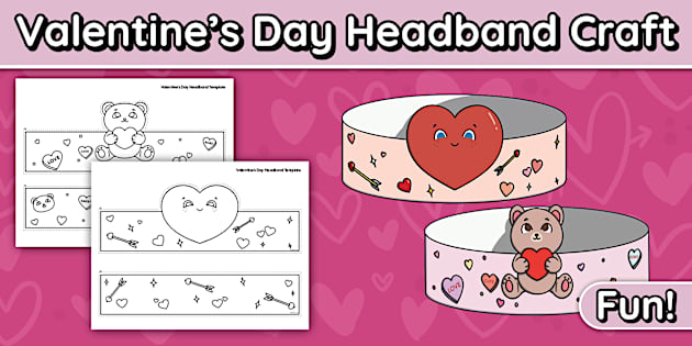 Valentine´s Day Headband Craft