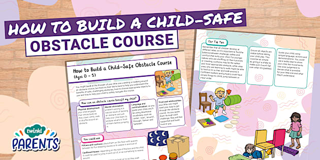 Children's Obstacles Courses | Instructions for Parents