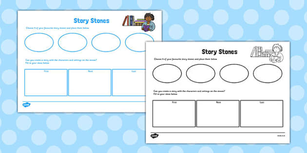 Story Stone Planning Sheet teacher Made Twinkl