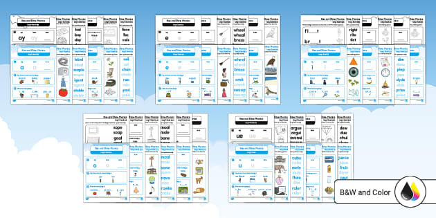 Rise and Shine Phonics: Long Vowel Sounds Activity Pack