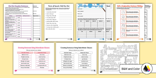Third Grade Grammar Activity Pack (Teacher-Made) - Twinkl
