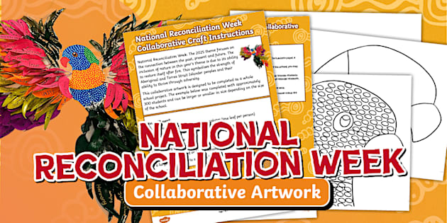 National Reconciliation Week Collaborative Art - Australia