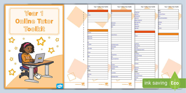 Year 1 Online Tutor Toolkit (teacher made) - Twinkl