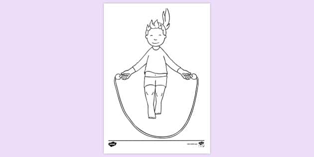 FREE! - Rope Colouring Sheet - KS1 Resources (teacher made)
