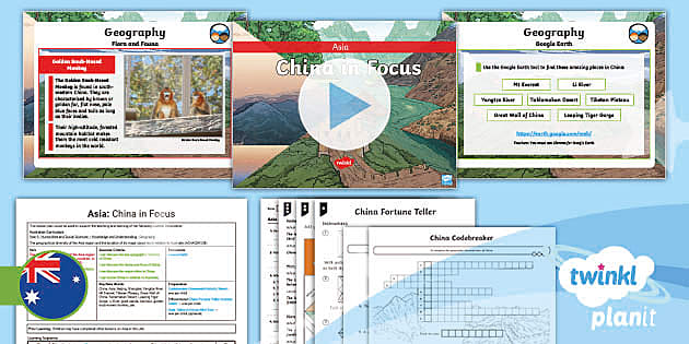 Year 6 HASS Geography Asia Lesson 6 China in Focus - Twinkl