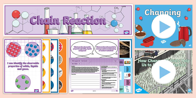 STEM IU Yr 3 Chain Reaction Wk 1-2 (teacher made) - Twinkl
