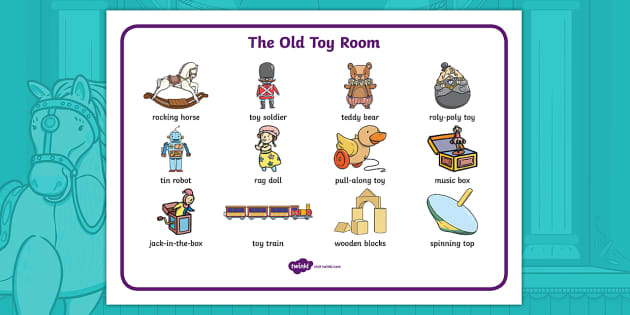 The Old Toy Room Word Mat (creat de profesori) - Twinkl
