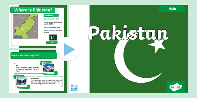 KS1 All About Pakistan Information PowerPoint - Twinkl