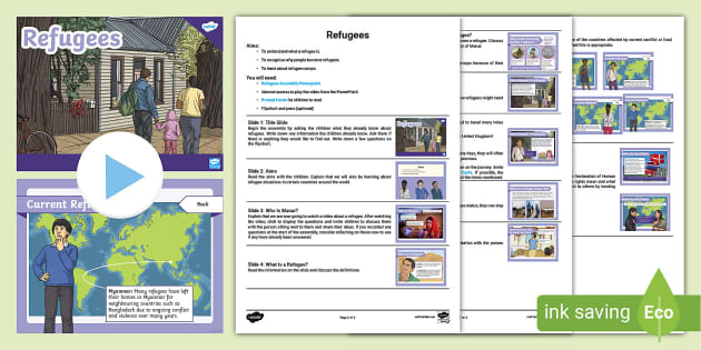 Refugees Assembly Pack (teacher made) - Twinkl