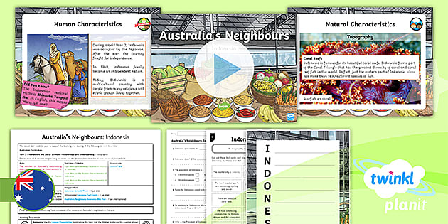Indonesia Lesson Plan | PlanIt HASS Geography Y3 | Twinkl