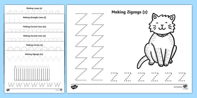 On the Farm Pencil Control Worksheet / Worksheets - Twinkl