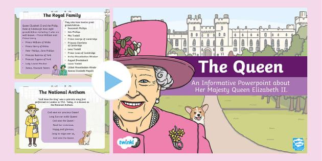KS1 Queen Elizabeth II PowerPoint (Teacher-Made)