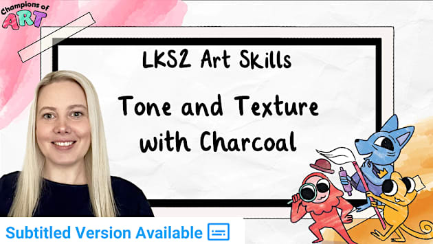 Tone and Texture with Charcoal Art Concept Video - Champions of Art:
