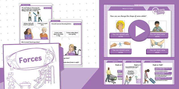 Step into Science: Y3: Summer: Block 2: Forces Steps 1 to 4
