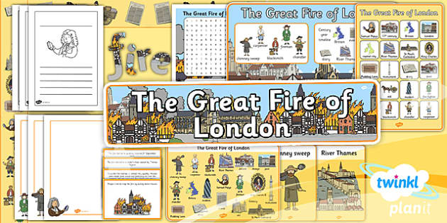History: The Great Fire of London KS1 Unit Additional Resources