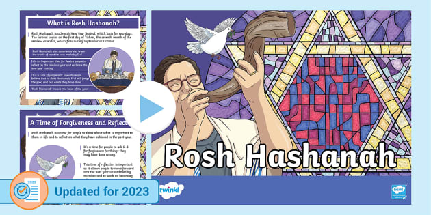 Rosh Hashanah PowerPoint | Judaism Teaching Resource