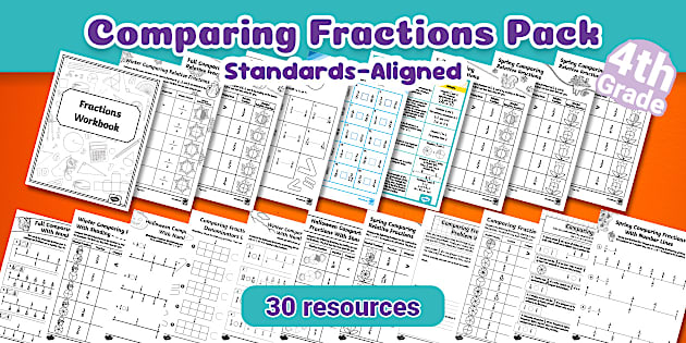 Strategies for Comparing Fractions | Resource | Twinkl USA