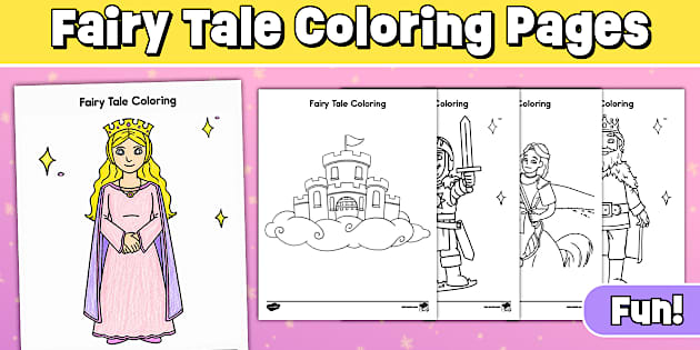 Fairy Tale Coloring Pages