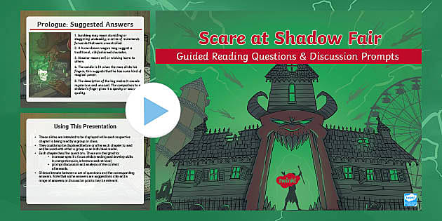 Guided Reading Questions for a KS2 Spooky Story | Twinkl