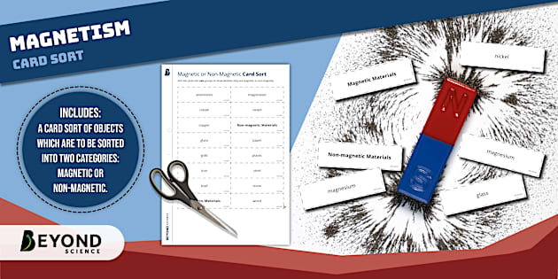 Magnetism Card Sort | KS3 Physics | Beyond Science