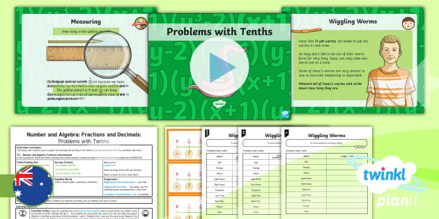 Yr 4 Fractions Decimals: Solve Problems Involving Fractions