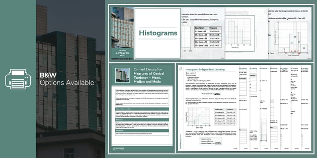 👉 Histograms PDF Resource Pack | Statistics | Beyond: Advanced
