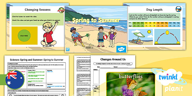 Year 1 Science Spring and Summer Lesson 4 Spring to Summer