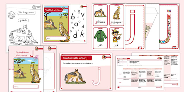 Graad R Klankeprogram Hulpbronpakket j (teacher made)