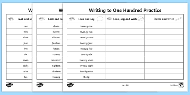 Writing Numbers In Words Worksheet KS2 Maths Resources