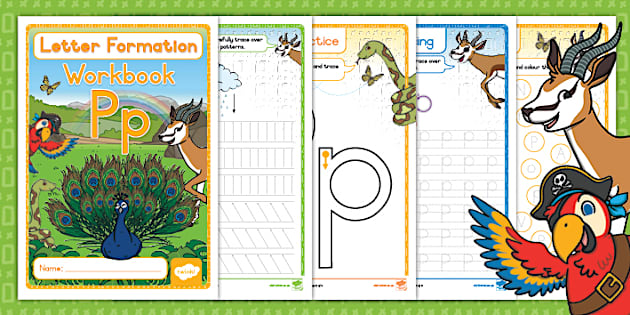 Grade 1 Letter Formation Workbook - Pp (teacher made)