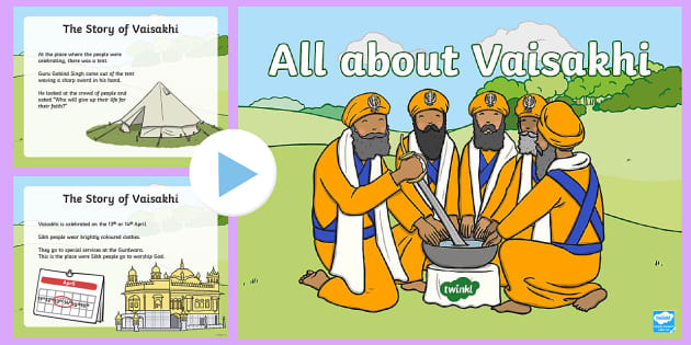 EYFS All about Vaisakhi Information PowerPoint - Twinkl