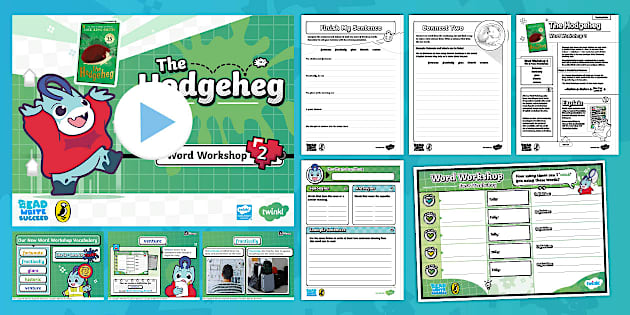 FREE! - The Hodgeheg Word Workshop 2 [LKS2] (teacher made)