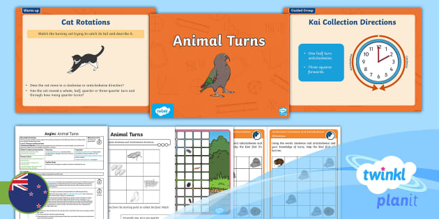 Level 2 Angles: Understand Clockwise and Anticlockwise Directions Lesson 2